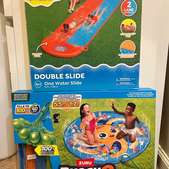 H20 GO! | Toys | Double Pack Zuru Octopus Splash Pad H2o Go Double ...